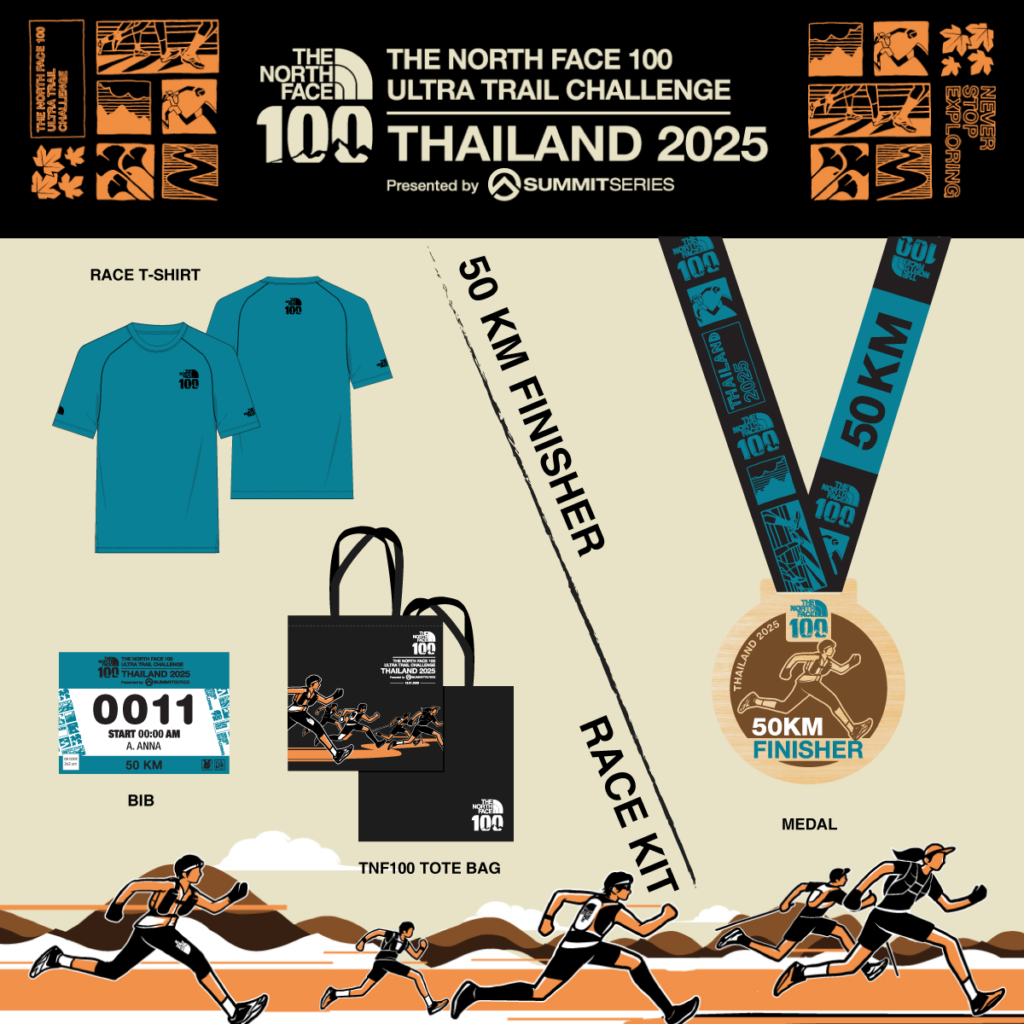 The North Face 100 Ultra Trail Challenge 2025 Thailand - Go To Race